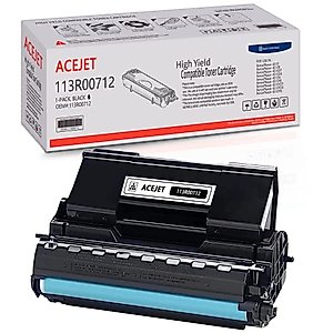 113R00712 Compatible Toner Cartridge Replacement for Xerox 113R00712 Toner Cartridge for Xerox Phaser 4510B/4510DT/4510DX/4510N Printers (1 Black, 19,000 Pages)