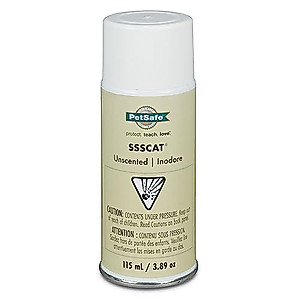 PetSafe SSSCAT Spray Replacement Can Only – Use with SSSCAT Spray, Dog and Cat Deterrent System - Keeps Areas Pet Proof – Environmentally Friendly Training Repellent - Protect Your Pets and Furniture