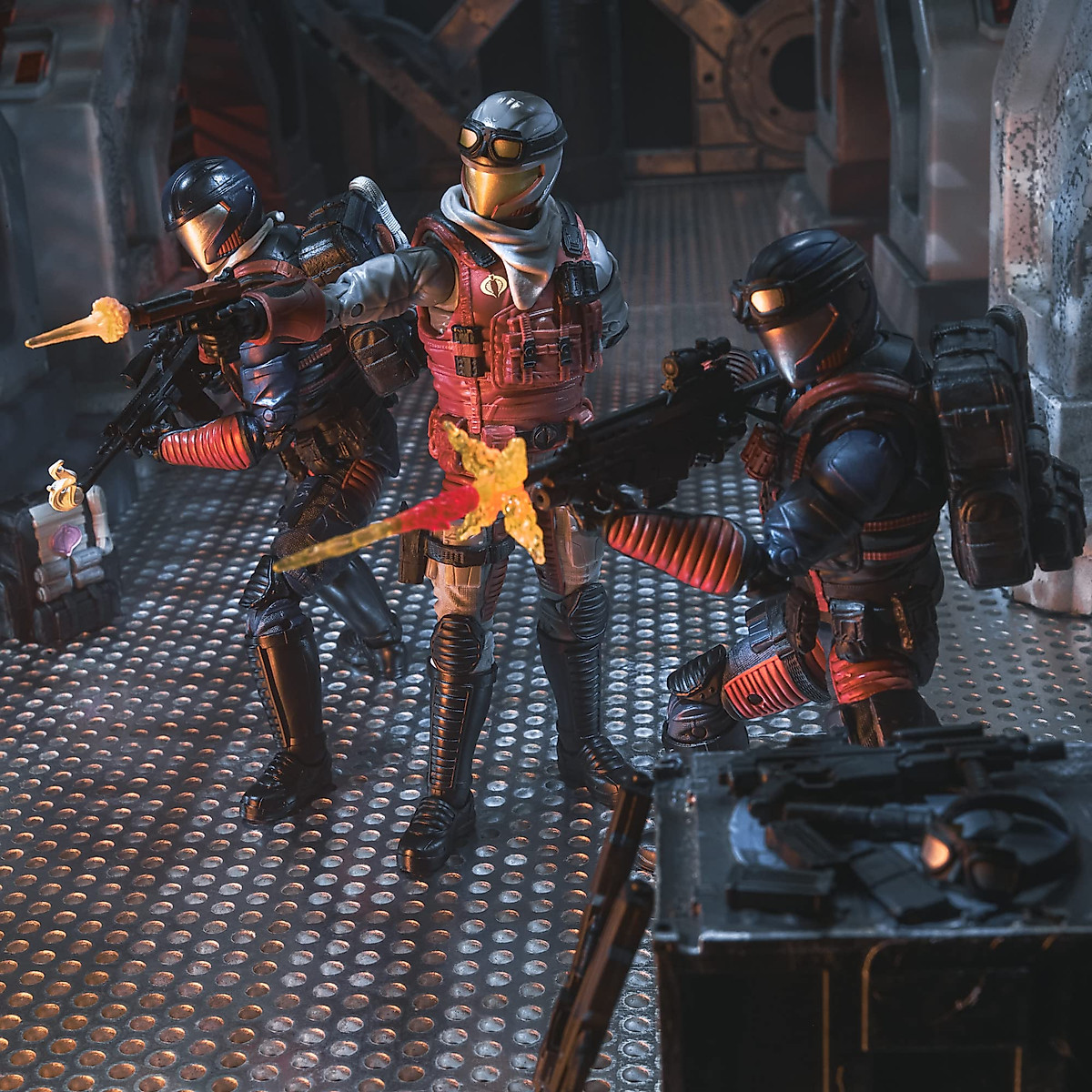 G.I. Joe Classified Series Series Cobra Viper Officer & Vipers Figures 47 Toys, Multiple Accessories, Custom Package Art, Multicolor, F4559