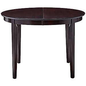Coaster Home Furnishings 100770 Gabriel Oval Dining Table Cappuccino