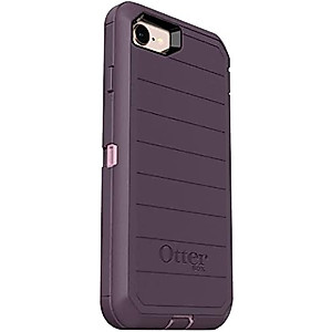 OtterBox DEFENDER SERIES Case for iPhone SE (2nd Gen - 2020) & iPhone 8/7 (NOT PLUS) - Retail Packaging - PURPLE NEBULA (WINSOME ORCHID/NIGHT PURPLE)