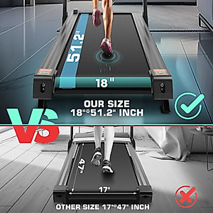 ANCHEER Treadmill 300 lb Weight Capacity