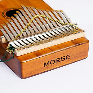 Kalimba 17 keys Thumb Piano with Case,Solid Koa Wood Professional Kalimba Marimba Gift for Kids Adult Beginners Professional