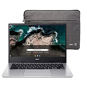 Acer Chromebook 514 Laptop | 14" FHD Display | MediaTek Kompanio 828 Octa-Core Processor | 8GB RAM | 64GB eMMC | Wi-Fi 6 | Backlit KB | Chrome OS | Up to 15 Hours Battery Life | CB514-2H-K7GF,Silver