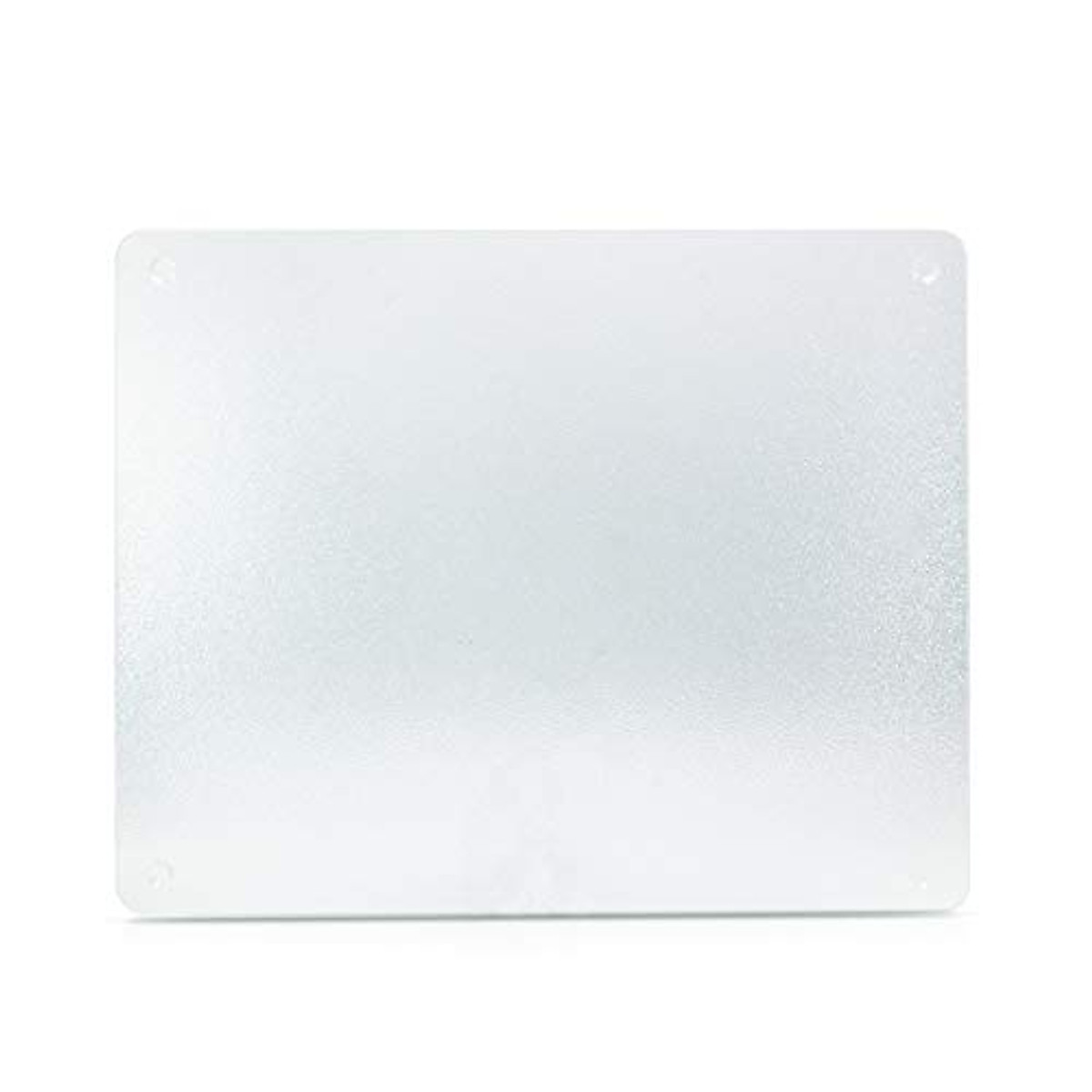 Vance 12 x 10 inch Clear Surface Saver Tempered Glass Cutting Board | Best Kitchen Chopping Board for Food Prep | BPA-Free | Non-Porous