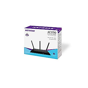 Netgear R6400 Dual-band (2.4 GHz / 5 GHz) Gigabit Ethernet Black wireless router