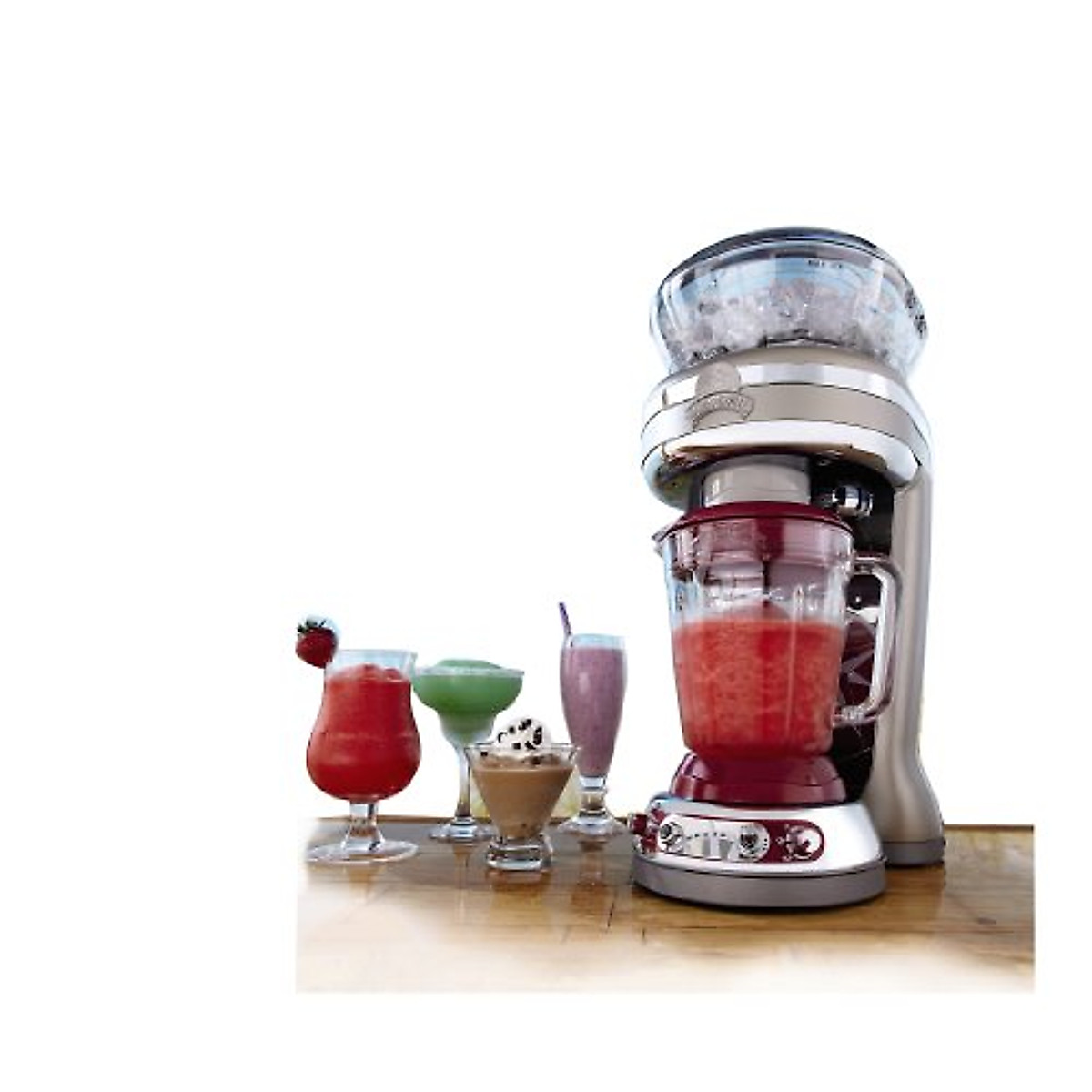 Margaritaville Fiji Frozen Concoction Maker with Easy Pour Jar and Party Guide