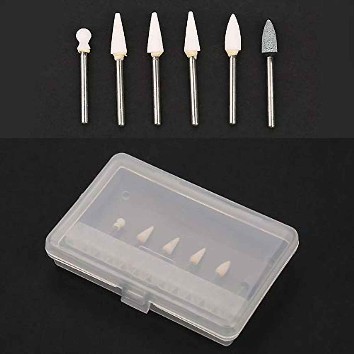 Dental Composite Polishing Kit 6Pcs Dental Porcelain Teeth Polisher Polishing Kit Oral High Speed Restoration Tool
