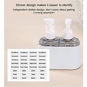 anfoem Portable 1.7oz Travel Size Spray Bottle with Fine Mist, Leak Proof Refillable Make Up Travel Lotion Bottle for Cosmetic Skincare Lotion,Essential Oils, Homemade Cleaners(Light Gray)