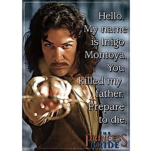 Ata-Boy Princess Bride Inigo Montoya 2.5 X 3.5 Inch Magnet for Lockers and Refrigerators