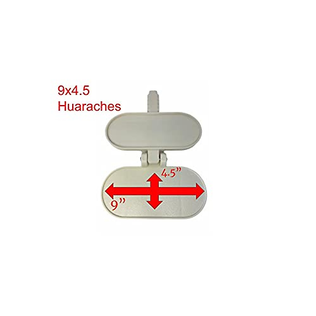 Mi Pueblo Plastic Huarache Press Maker, Authentic Huarachera Cast 9 Inch.