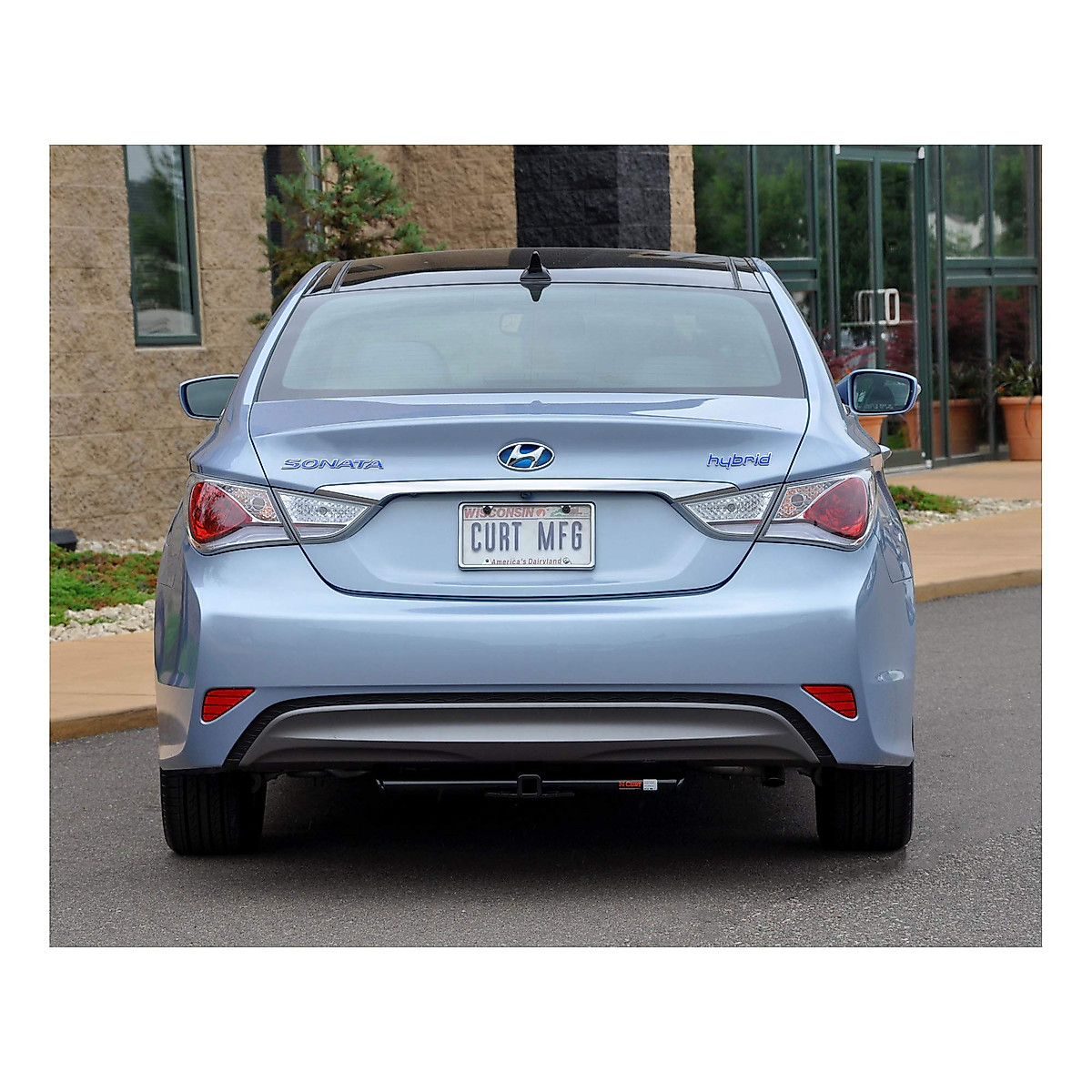 CURT 11025 Class 1 Trailer Hitch, 1-1/4-Inch Receiver, Fits Select Kia Optima, Hyundai Sonata , Black