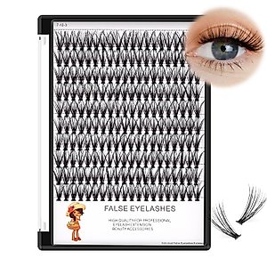 Bodermincer 20D 8-20mm To Choose 8-10-12-14mm MIX/14-16-18-20mm MIX rofessional Makeup Individual Cluster Eyelashes Grafting Fake False Eyelashes Eyelash Extension Individual Eyelash Bunche (20D-14mm)