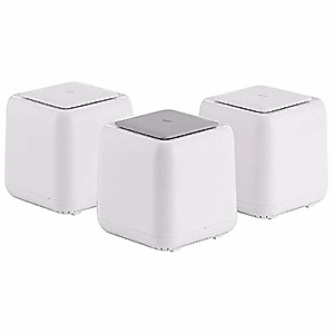 Monoprice Whole Home Mesh Wi-Fi System, Wi-Fi Router and 2 Satellite Extenders, Quick Setup by Touch Link Technology Covers Entire Home up to 4500 sq. ft.