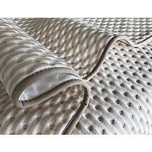 39"X47" Washable Waterproof Urine Pads Incontinence Bed Diaper Changing Mat Mattress Sheet Protector, Absorbency Hosptial Pee Pads Quilt Underpad Sheet for Baby Adults, Beige