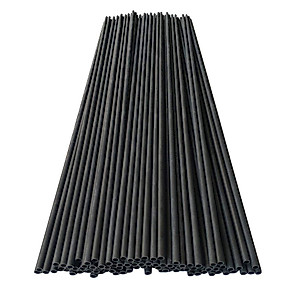 ZSHJGJR 30 Inch Pure Carbon Arrow Shaft 340 400 500 600 Spine Carbon Bare Shaft Tube ID 6.2mm for DIY Archery 6/12/24pcs (Spine 400, 12)
