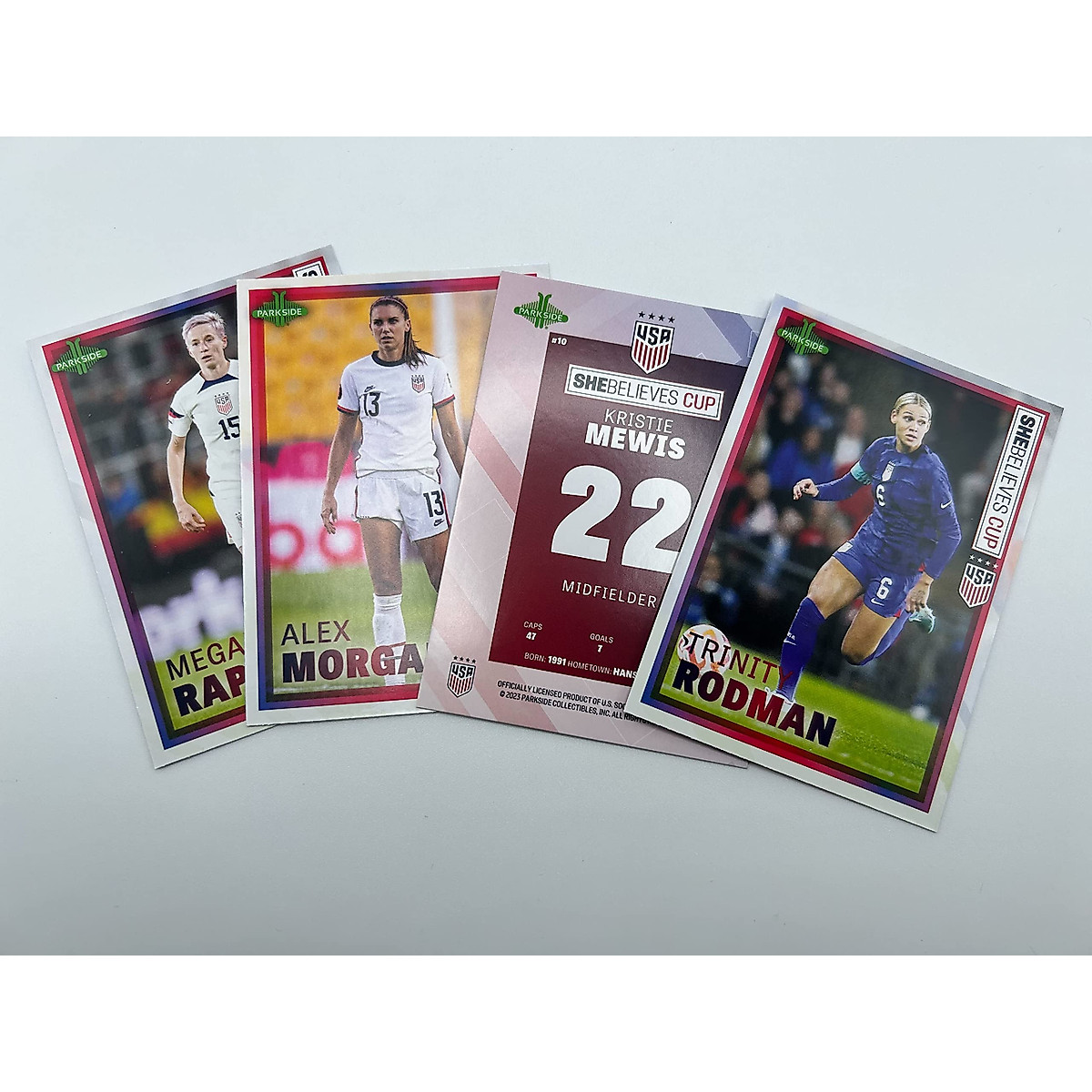 Parkside 2023 U.S. Women's National Team SheBelieves Cup Team Set