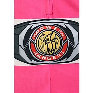 Fun Costumes Pink Power Ranger Hooded Adult Union Suit (Large)