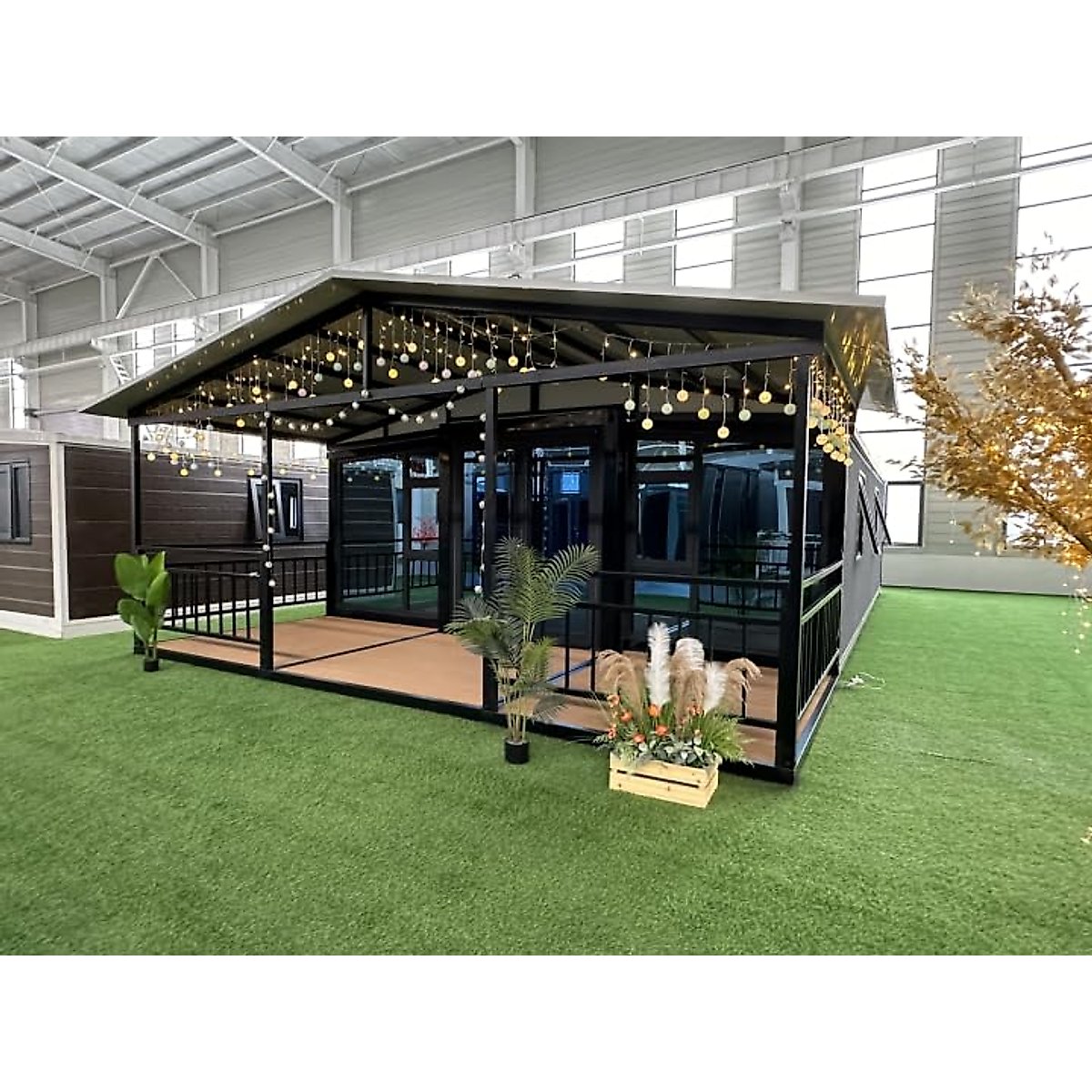 Generic Tiny/Mobile/Foldable 20/40ft Expandable Container Homes - Prefab Modern Villas w/2-3 Beds, Solar Customization. Get Exactly What You See. (30FT)