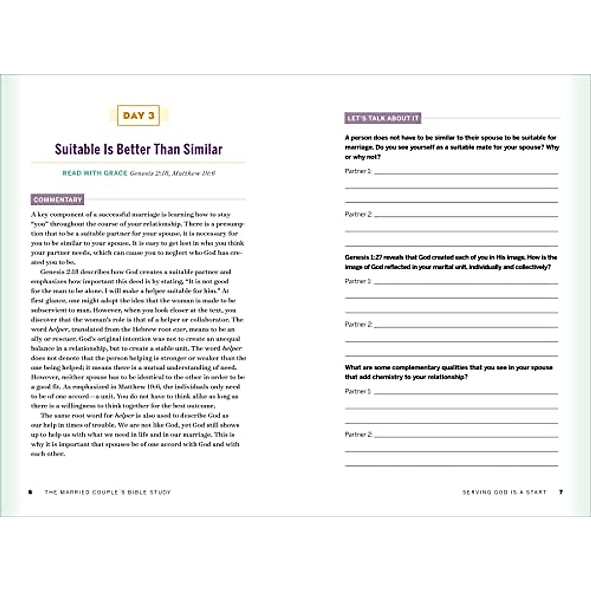 The Married Couple's Bible Study: 12 Weeks of Readings and Reflections to Strengthen Your Marriage