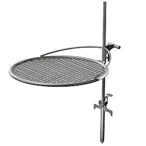 Outpost Grill 24 | Standalone Campfire Grate | Breeo X Series Accessory | Stainless Steel | Durable | Carrying Bag | Camping Cooking Rack | USA Made