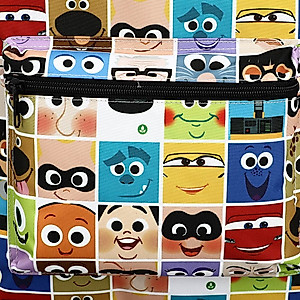 Pixar Animated Movie Characters Tile Print Sublimated Laptop Backpack