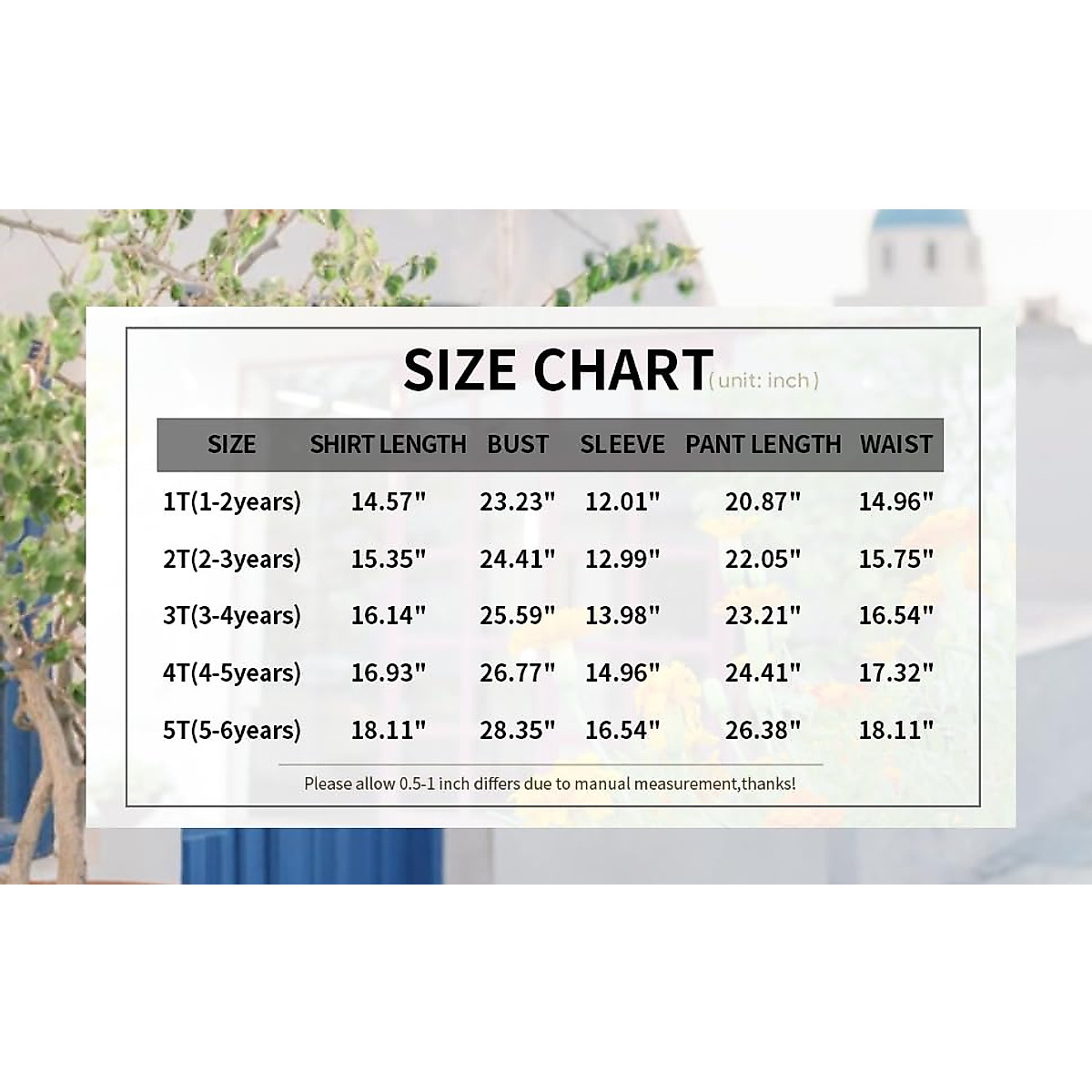 Little Girl's Long Sleeve Cartoon Pullover Shirt and Jeans Pants Outfit Set, Apricot, 4T