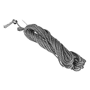 Carbon Fiber Graphite Rope, Good Heat High Strength, Light Weight Widely Used in Different Types of Negative Ion Conductive Electrodes.(Diameter 3mm)