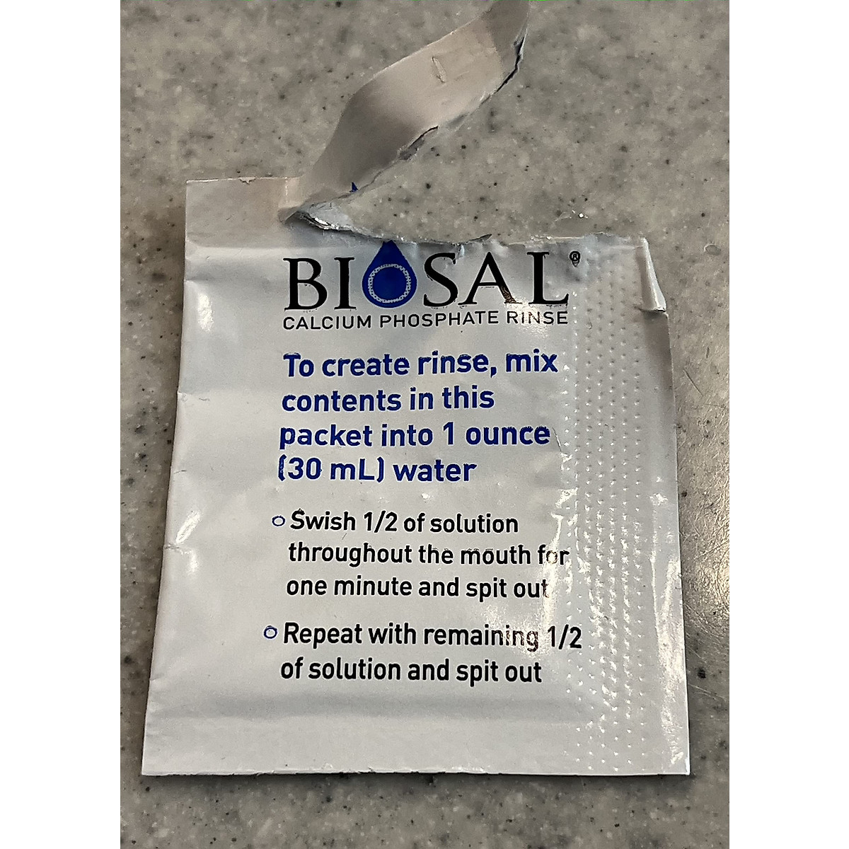 BioSal Calcium Phosphate Rinse for Relief of Dry Mouth