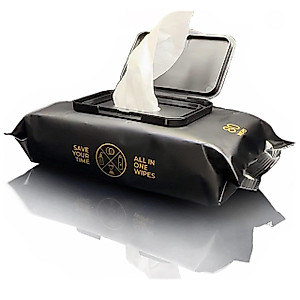 CleanSkin 80-Count Cleansing Green Soap for Tattooing, Microblading Supplies, Alcohol-free, Fragrance-free, Lint-free, Natural Ingredients, All-in-one Solution for Tattoo Aftercare