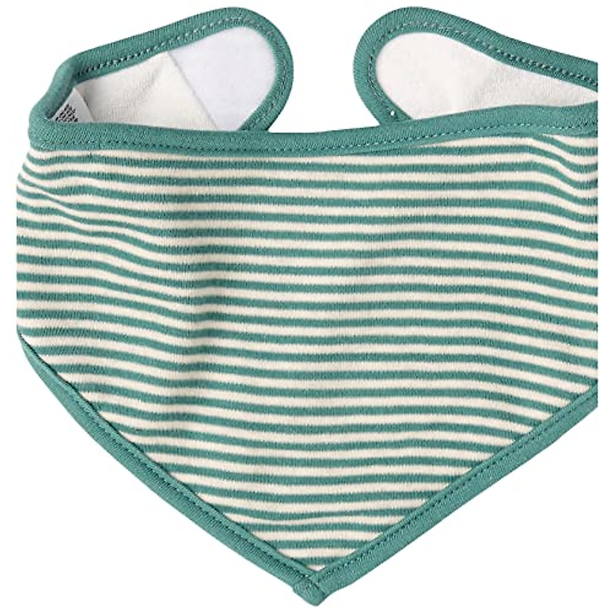 Amazon Essentials Unisex Kids' Bib Set, Pack of 6, Multicolor/Fruit/Stripe, One Size