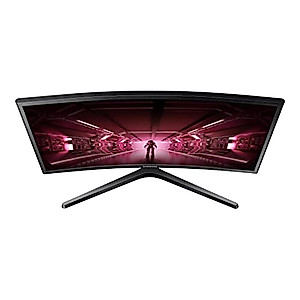 SAMSUNG 27-Inch CRG5 240Hz Curved Gaming Monitor (LC27RG50FQNXZA) – Computer Monitor, 1920 x 1080p Resolution, 4ms Response Time, G-Sync Compatible, HDMI,Black