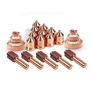 ICE-60T/TM Plasma Torch Electrode Tip Drag Shield for Miller Spectrum 875 Cutter 17pcs