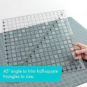 Creative Grids Quilt Ruler 16-1/2in Square - CGR16