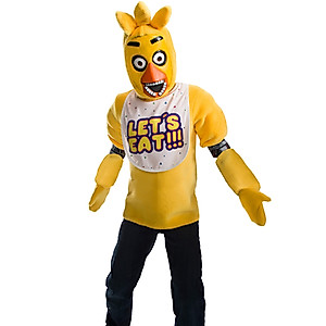 Rubie's Costume 630624-M Boys Five Nights at Freddy's Chica The Chicken Costume, Medium, Multicolor
