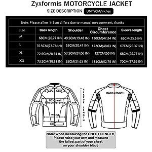 Motorcycle Jacket Motorbike Biker Waterproof Jackets Windproof Full Body Protective Gear CE Armoured Summer Winter for Men