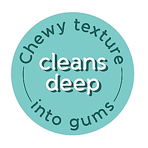 Gnawturals Dental Chews Twisted Sticks | for Small Dogs | Natural Scrubbing Action to Fight Plaque and Tartar While Refreshing Your Dog's Breath (21 Sticks, Chicken)