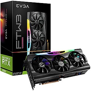 EVGA GeForce RTX 3080 FTW3 Ultra Gaming, 10G-P5-3897-KL, 10GB GDDR6X, iCX3 Technology, ARGB LED, Metal Backplate, LHR (Renewed)