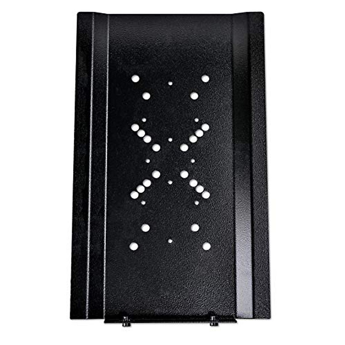 Mail Boss 7106 Curbside Steel Post Mount Security Locking Mailbox, Black, Extra Large, 21 in. D x 11.125 in. W x 13.75 in. H