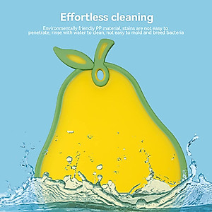 Chopping Board,Fruit Shape Food Cutting Board,Cut Fruit Vegetables Chopping Boards for Kitchen Pear