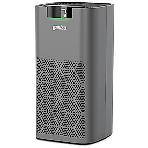 Air Purifiers For Home Large Room, Ganiza 1570ft² 23db Less Noise Air Purifiers for Pets Remove 99.97% Pet Hair Dander Pollen Smoke Dust, Air Quality Monitor, H13 HEPA Air Purifiers, Odor Eliminator