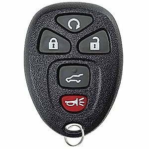 KeylessOption Remote Key Fob for GM (15913415, 25839476, OUC60270)