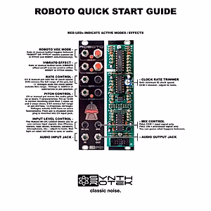 Roboto DIY Kit - Robot Voice Changing Eurorack Module Kit