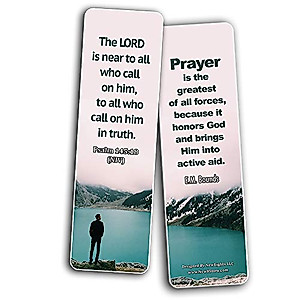 Encouraging Christian Quotes About Life and God (12 Pack) - Collection of Inspiring and Motivational Bible Verses and Motivational Authors