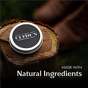 Clyde's™ Leather Conditioning Cream | All Natural, Non Toxic Formula | Restore & Repair Sofas, Car Seats, Shoes and More