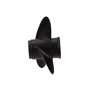 Quicksilver Black Diamond 3-Blade Aluminum Propeller, 10 dia x 13 pitch, Right Hand