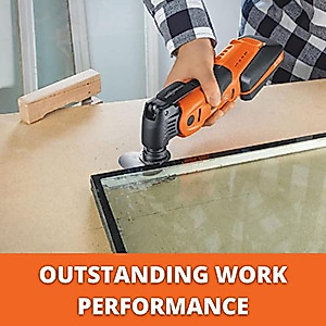 Fein StarLock Cutter Oscillating Blade - Mushroom-Shaped for Cutting Silicone and Soft Glazing Compounds - Fits Most Multitools - 5-Pack - 63903245230