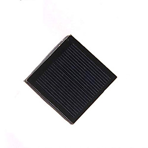 NUZAMAS Set of 8 Pieces 1V 200ma 40x40mm Micro Mini Solar Panel Cells, Wired, for Solar Power Energy, DIY Home, Garden Light, Science Projects - Toys - Battery Charger