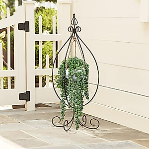 plants Artificial Succulents Hanging Fake String of Pearls Greenery with Planter for Home Wall Garden Indoor Outdoor Decor