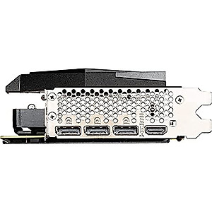 MSI Gaming GeForce RTX 3080 Gaming Z Trio 10G LHR 10GB GDRR6X 320-Bit HDMI/DP Nvlink Torx Fan 4 RGB Ampere Architecture Computer Gaming Graphics Card, NVIDIA GPU Video Cards for Gaming PC (Renewed)